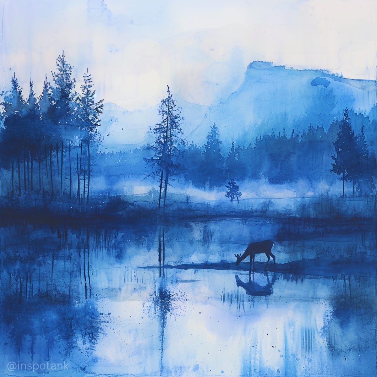 50+ Watercolor Lake Painting Inspiration Ideas Tips & Tutorials [Art ...
