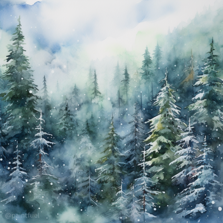 50+ Watercolor Forest Painting Inspiration Ideas Tips & Tutorials [Art ...