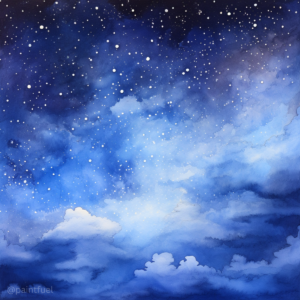 50+ Watercolor Night Sky Painting Inspiration Ideas Tips & Tutorials ...