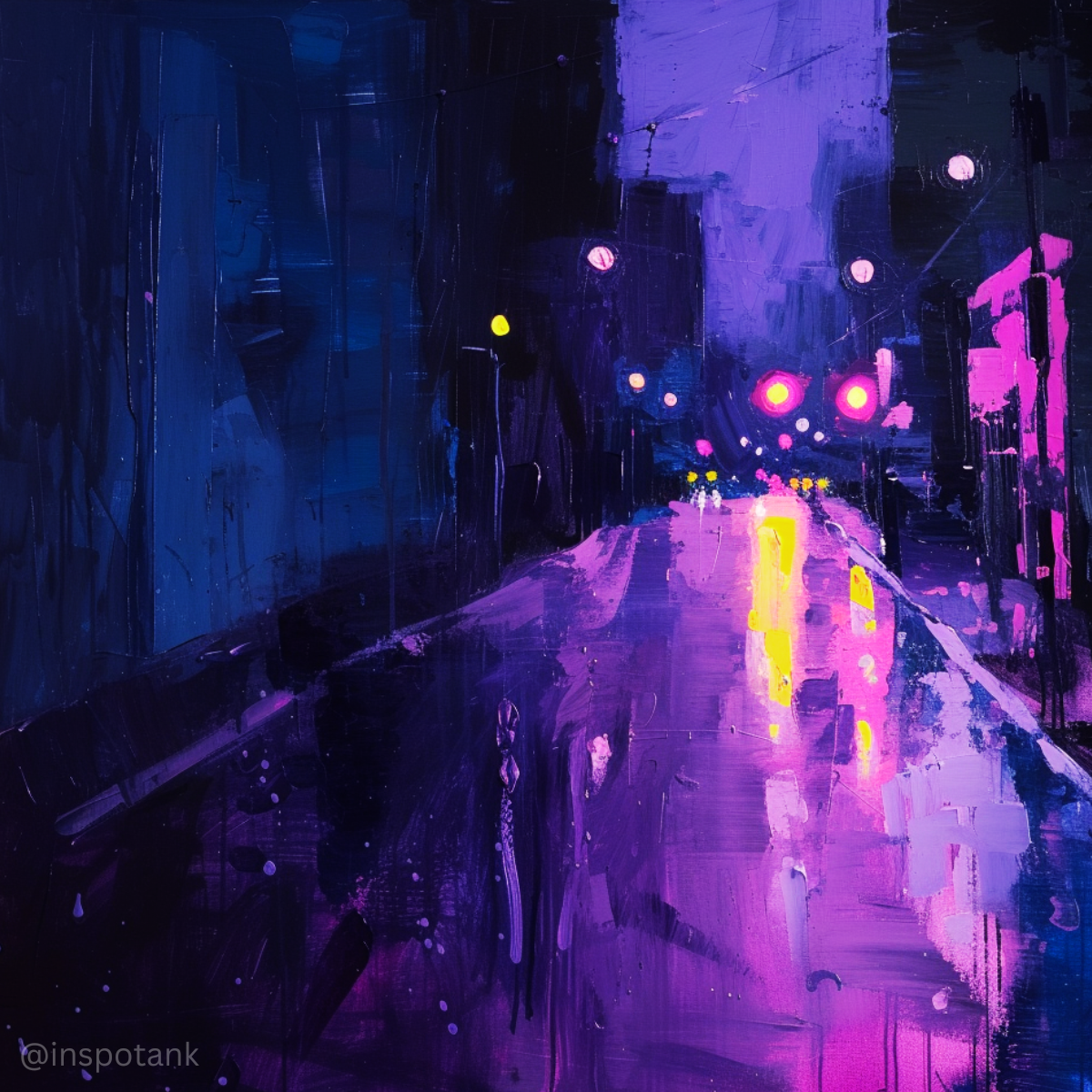 50+ Acrylic Neon Painting Ideas Inspiration & Tutorials [Art Landscape ...