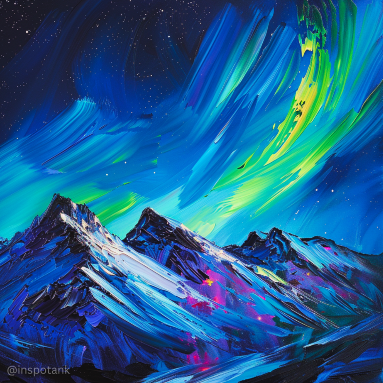 50+ Acrylic Neon Painting Ideas Inspiration & Tutorials [Art Landscape Examples] – Inspo Tank