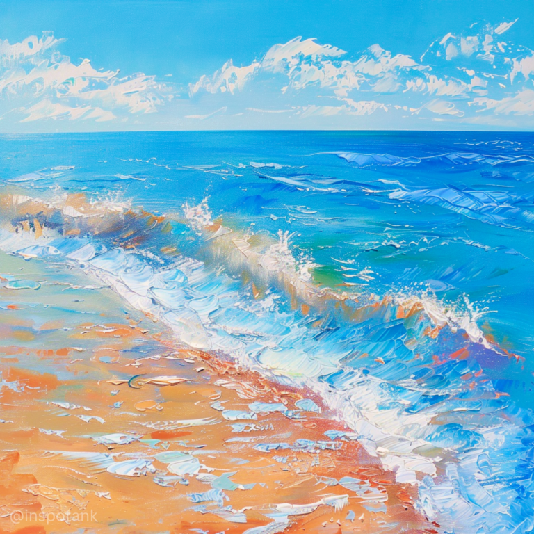 50+ Acrylic Ocean Painting Ideas & Tutorials [Seascape Art Inspiration ...
